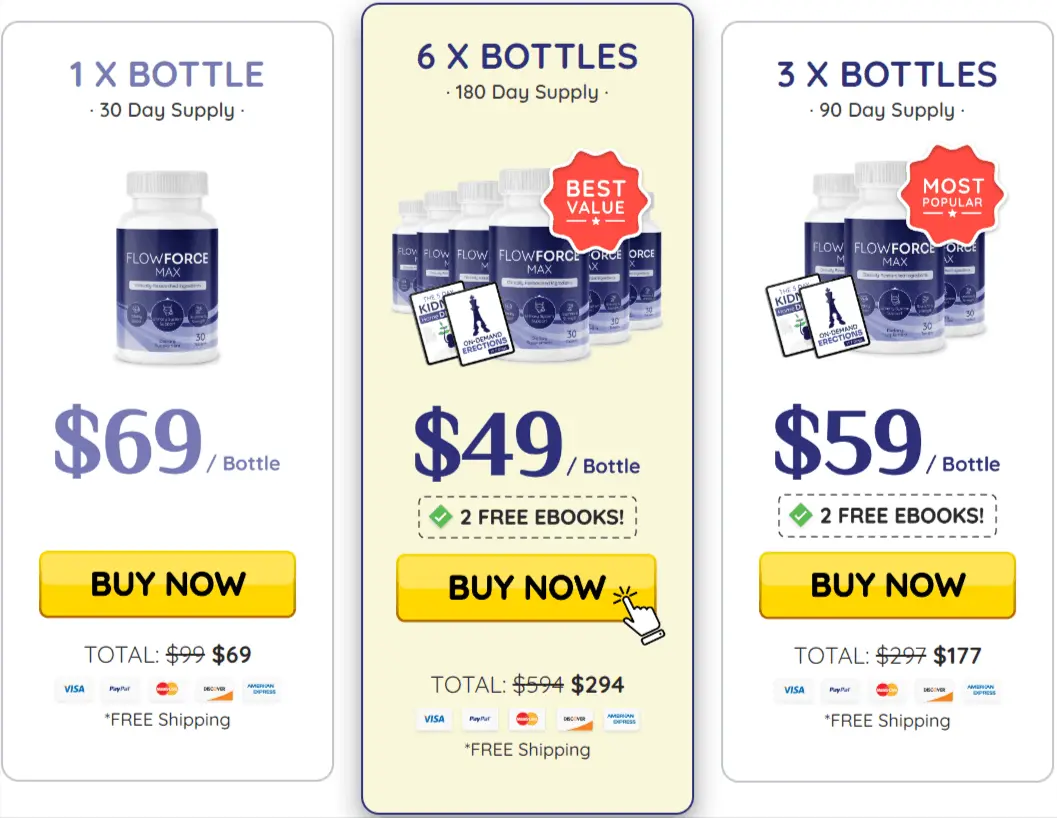 FlowForce Max® | Official Website - #1 Prostate support supplement for men